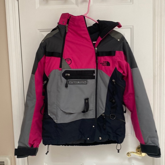 The North Face | Jackets & Coats | The North Face Womens Hot Pink Steep ...